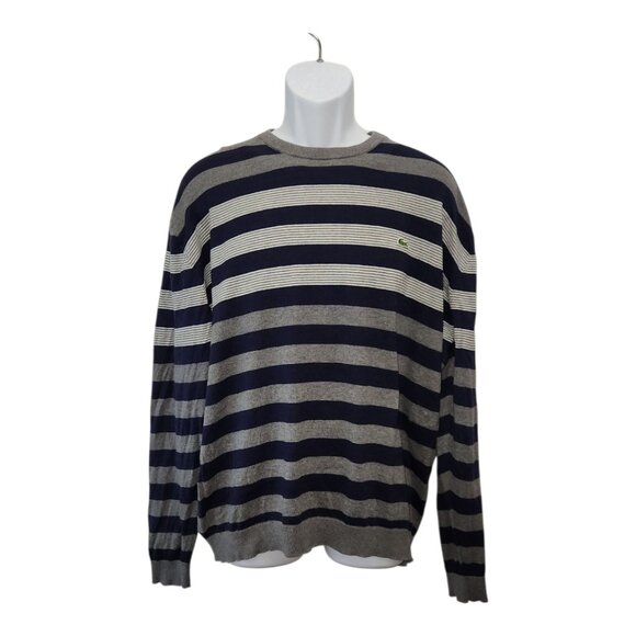 Lacoste | Sweaters | Lacoste Sz 7 Cotton Cashmere Sweater Mens Xxl 2xl ...